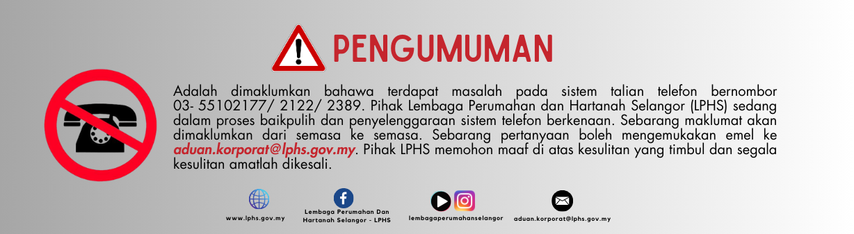 Portal Rasmi - Lembaga Perumahan dan Hartanah Selangor (LPHS)